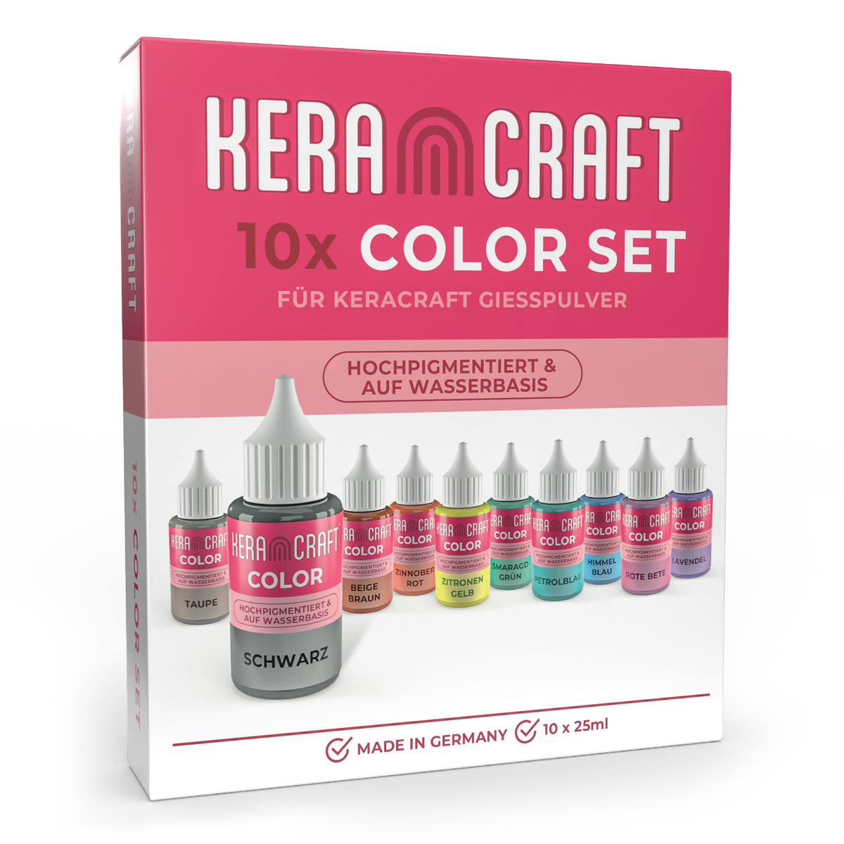 Color Set 10x25ml – Keracraft